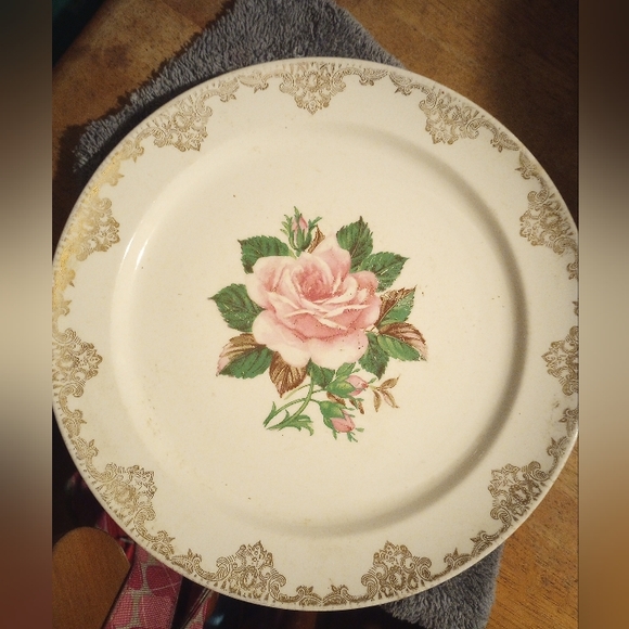Paden City Pottery | Dining | American Rose China Paden City Pottery ...